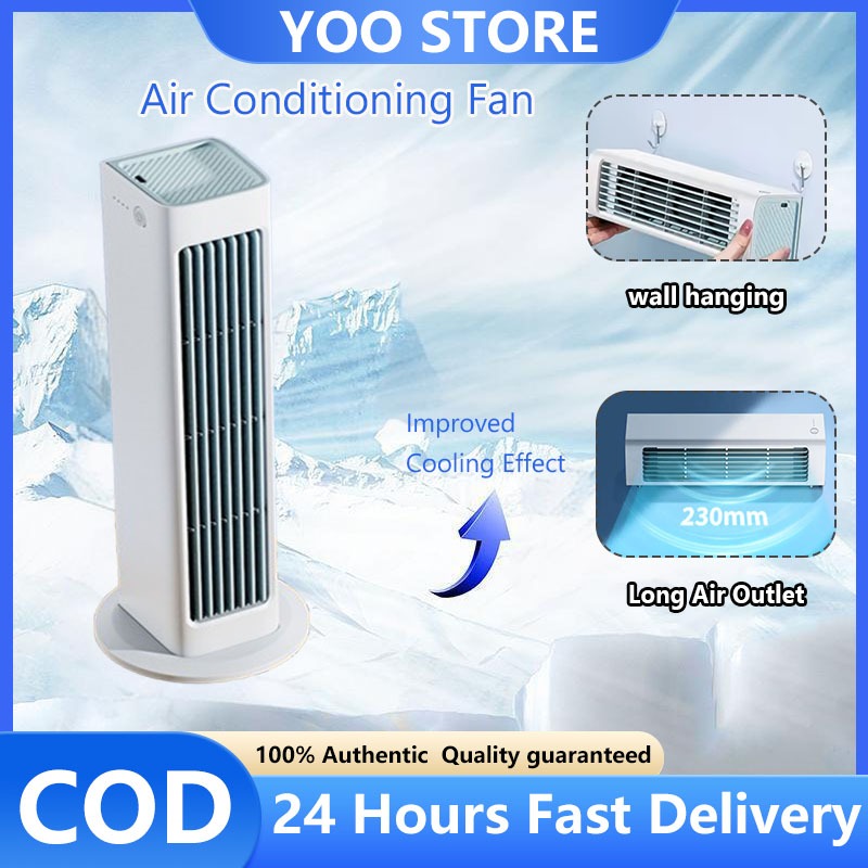 3 In 1Bladeless Fan Stand Fan Wall Mounted 3 Speed Rechargeable Remote ...