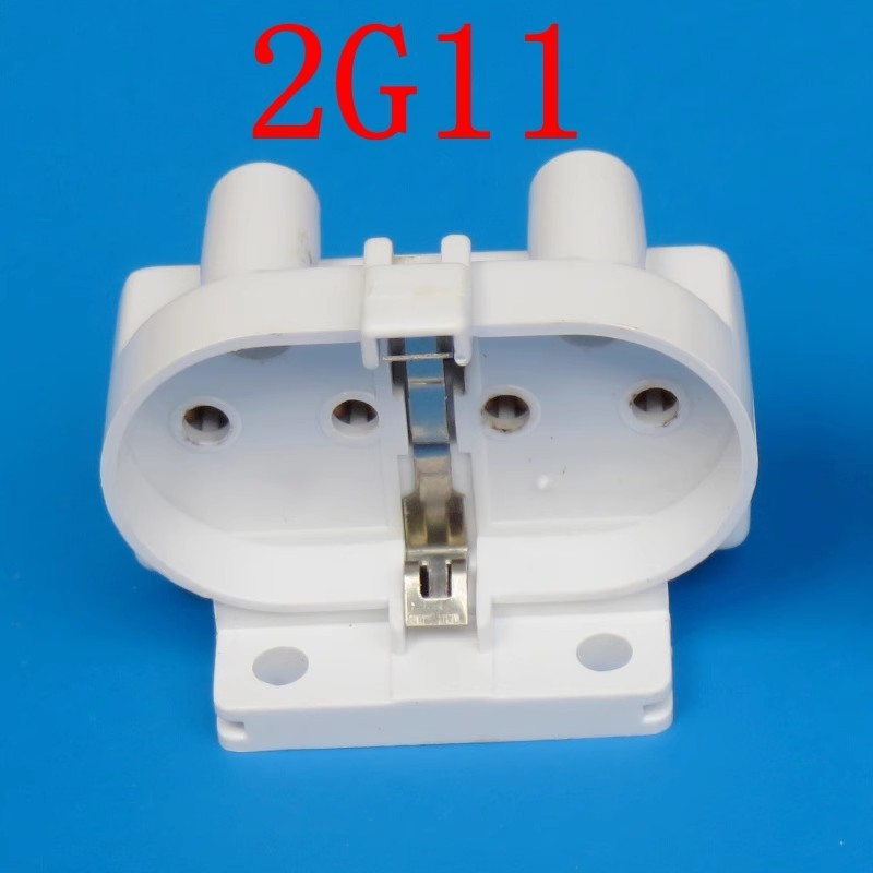 2G11 lamp holder, H-tube base lamp holder, flat four pin lamp holder ...
