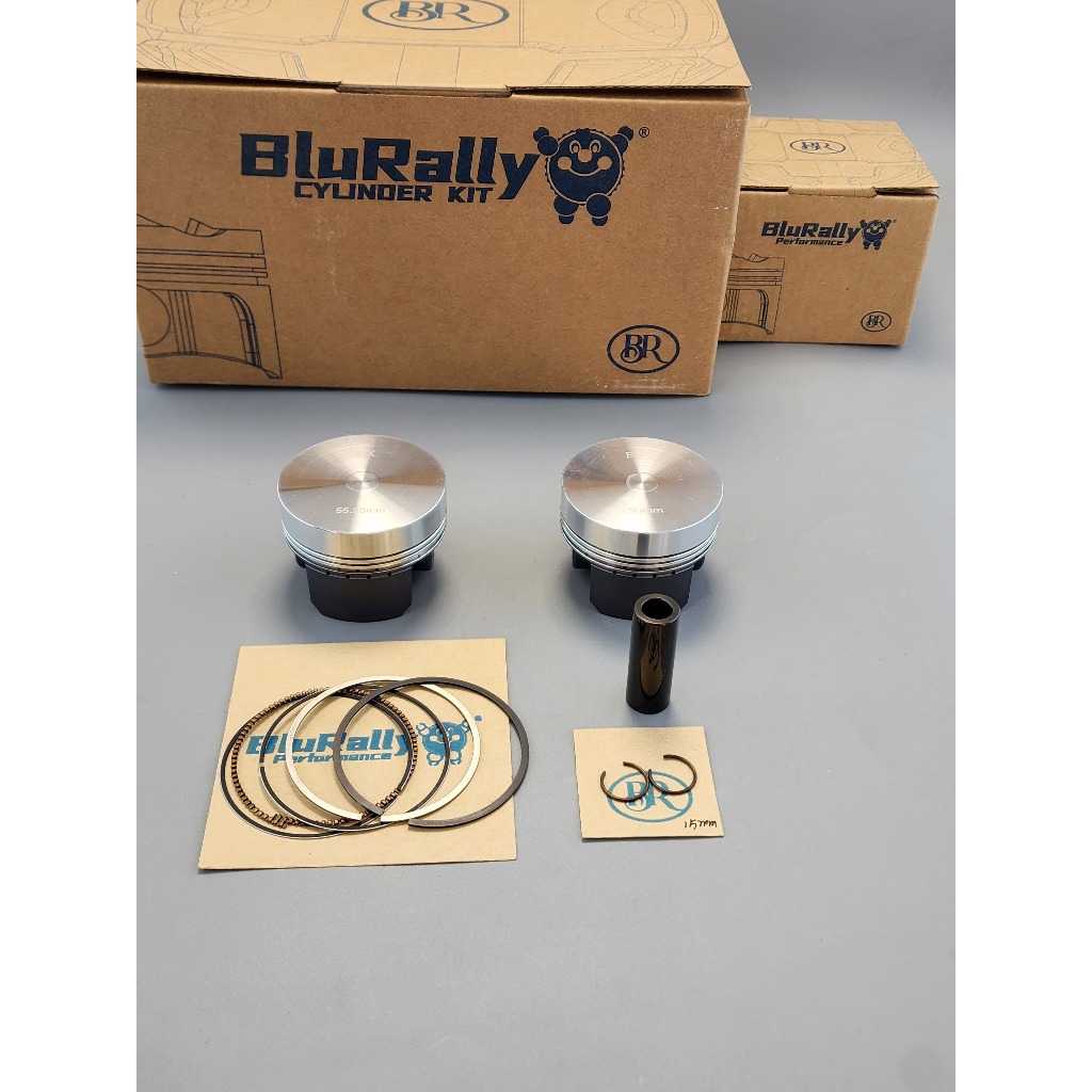 Motorcycle Forged Piston Dia.55/55.25 with DLC pin13mm for Racing with ...