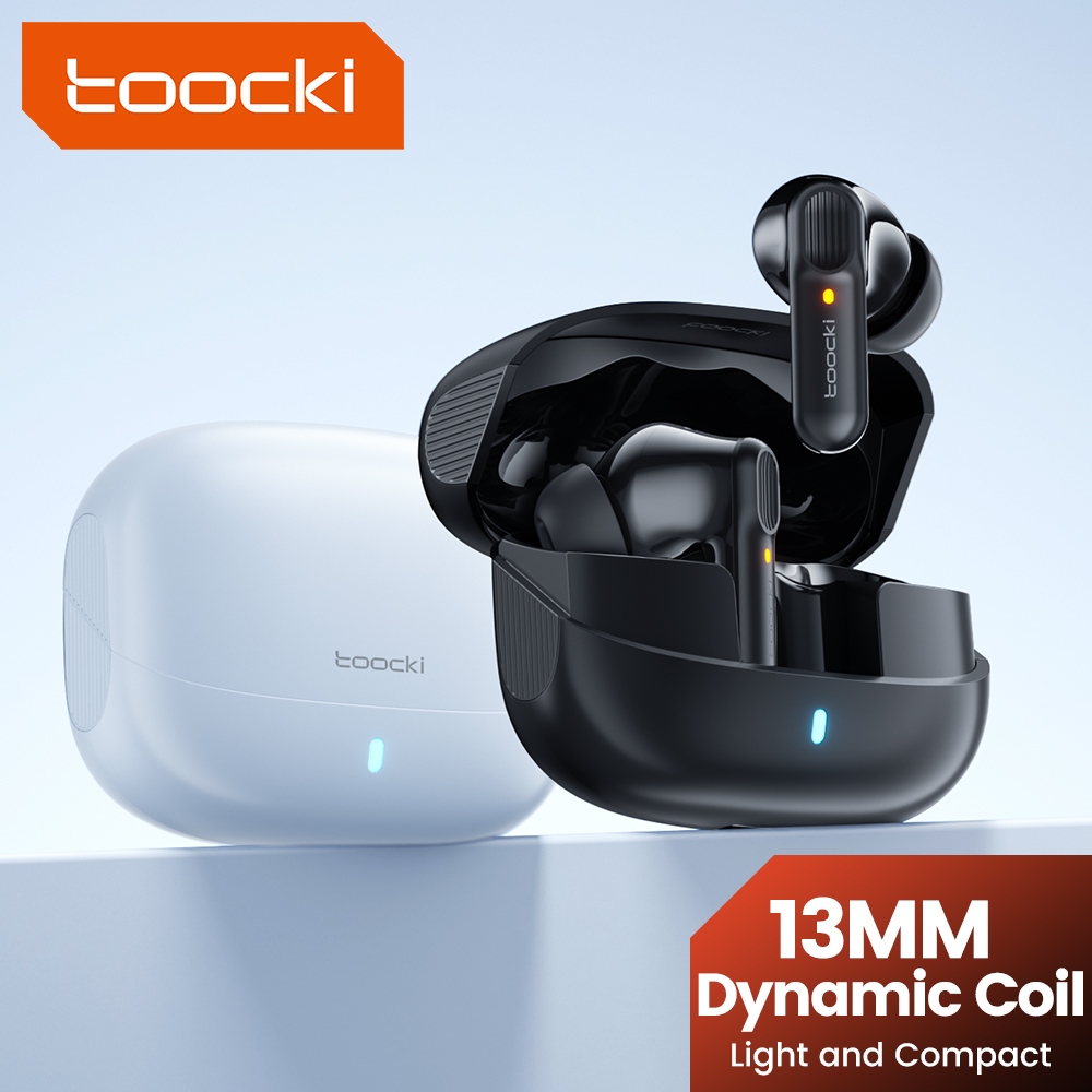 Toocki Bluetooth 5.4 ANC Headphone Dual Noise Cancellation Waterproof ...