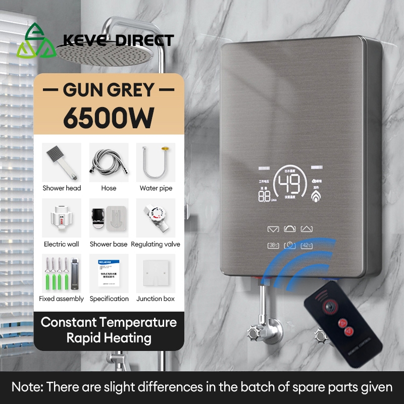 KEVE White Instant Water Heater for Shower Hot Water Heater Electric ...
