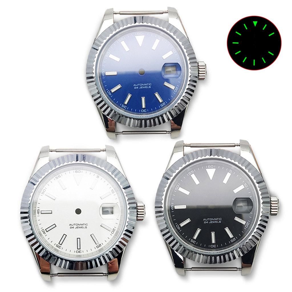 Modified Watch Parts 41MM Oyster Log Watch Case Stainless Steel Case ...
