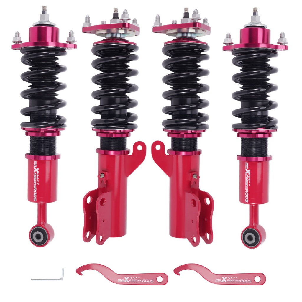 maXpeedingrods 4Pcs Coilovers Set For Mitsubishi Lancer 4-Door 2008 ...