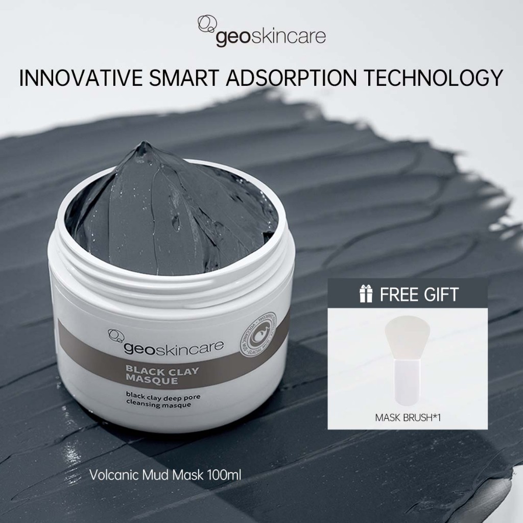 Geoskincare Volcanic Mud Pore Firming Mask Gentle Oil Control Improves ...