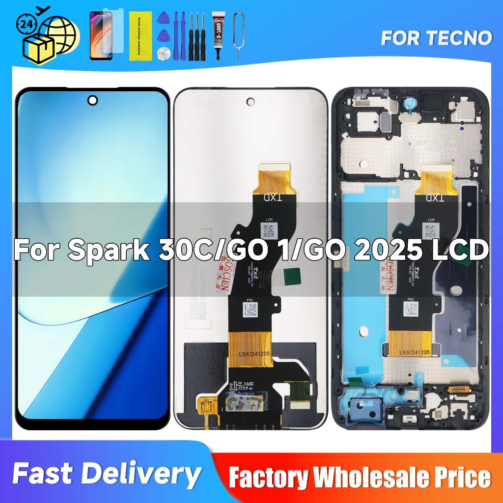 Original Tecno Spark 30C Spark Go 1 Spark Go 2025 LCD Display ...