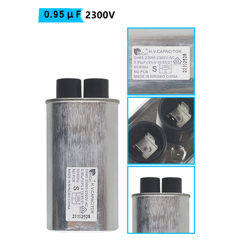 2300V 0.95uf Microwave Oven HV Capacitor Suitable for lg Galanz etc ...