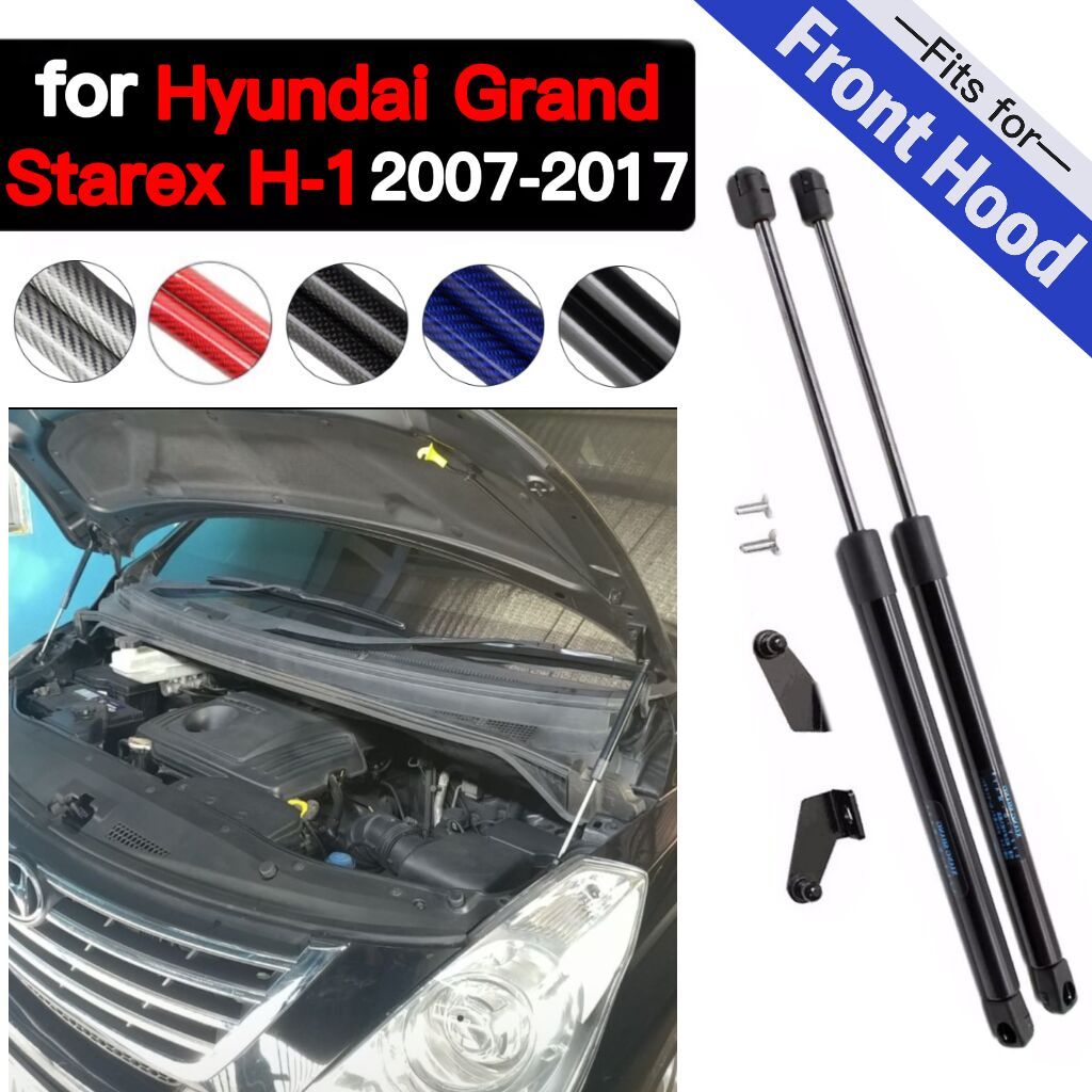 2PCS Hood Dampers for Hyundai Grand Starex TQ H-1 2007-2017 Front ...