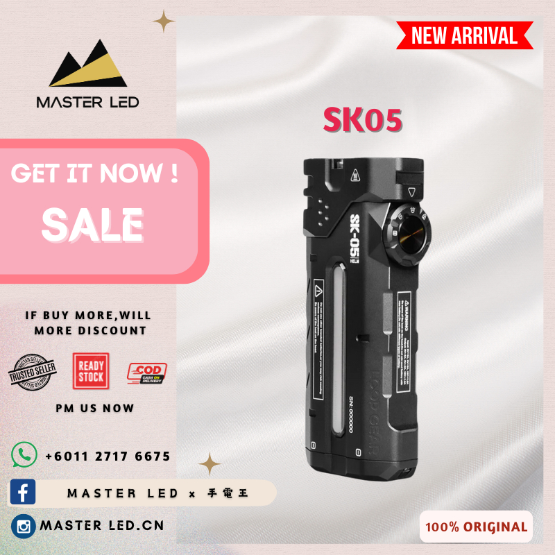 Perfect Flashlight LOOP GEAR SK05 Flashlight | Shopee Philippines
