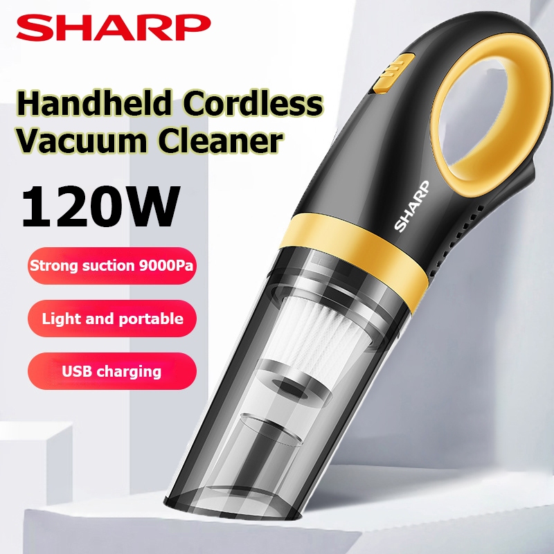 Sharp Handheld Vacuum Cleaner 3-in-1Mini Handheld Light & Clean Dual ...