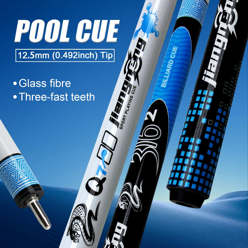 Professional American Pool Stick - Composite Carbon Billiard Cue with ...