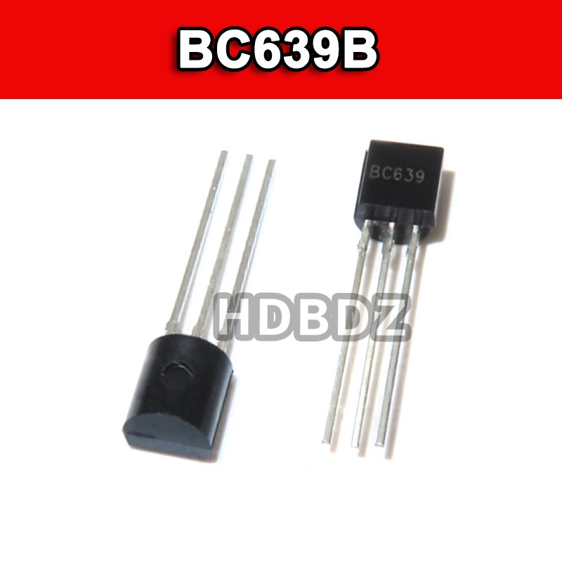 20~100pcs BC639B TO-92 BC639 1A 80V Low Power Triode NPN Transistor IC | Shopee Philippines