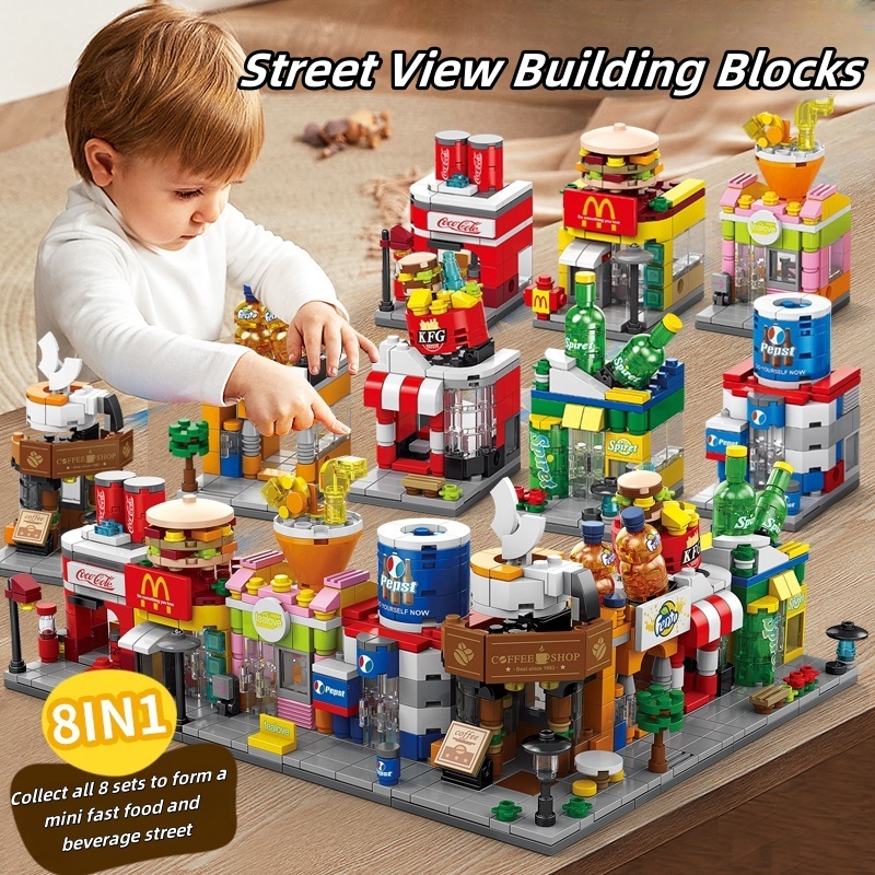 Children's educational building blocks can be used to construct various ...