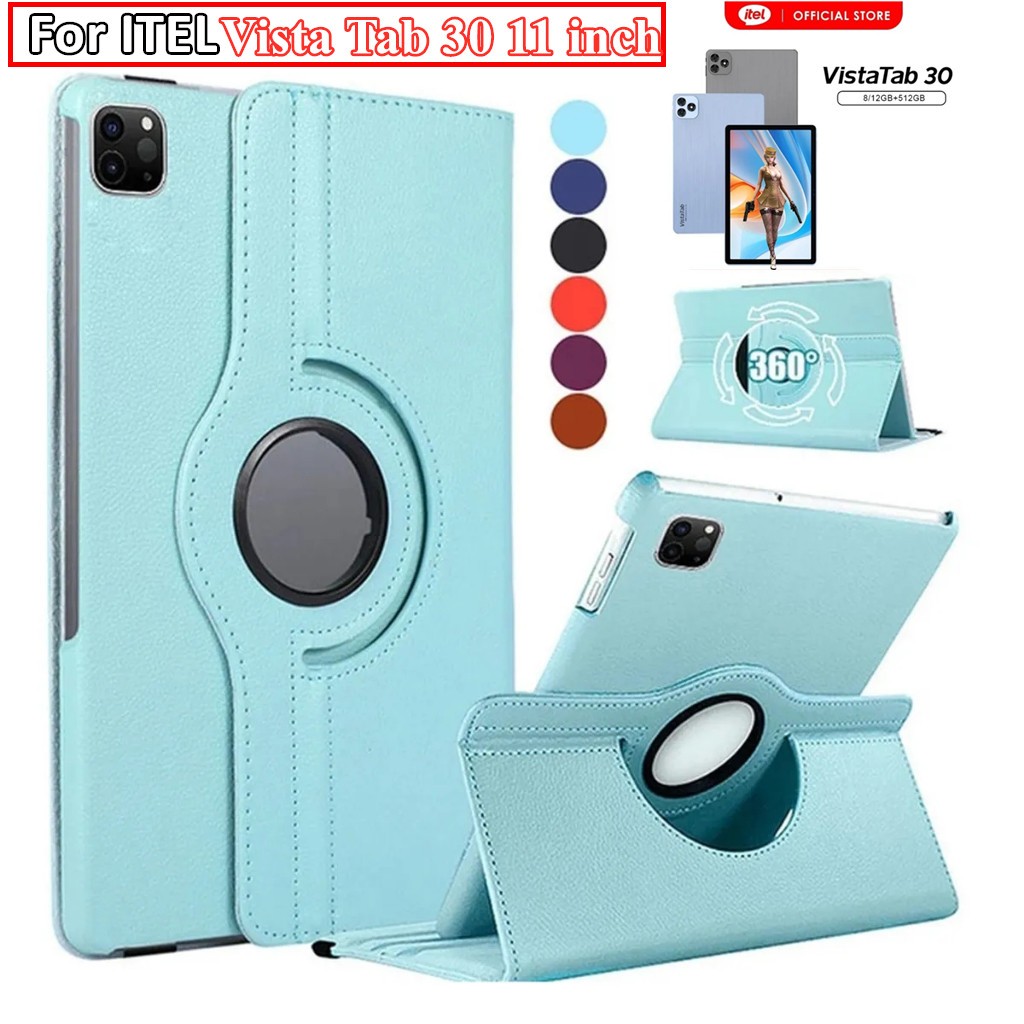 360° rotation Flip Case For ITEL Vista Tab 30 11.0 inch 2024 Case Kids ...