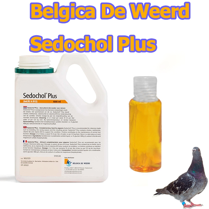 Belgica De Weerd Sedochol Plus Pigeon Vitamin Supplement for Pigeon Pet ...