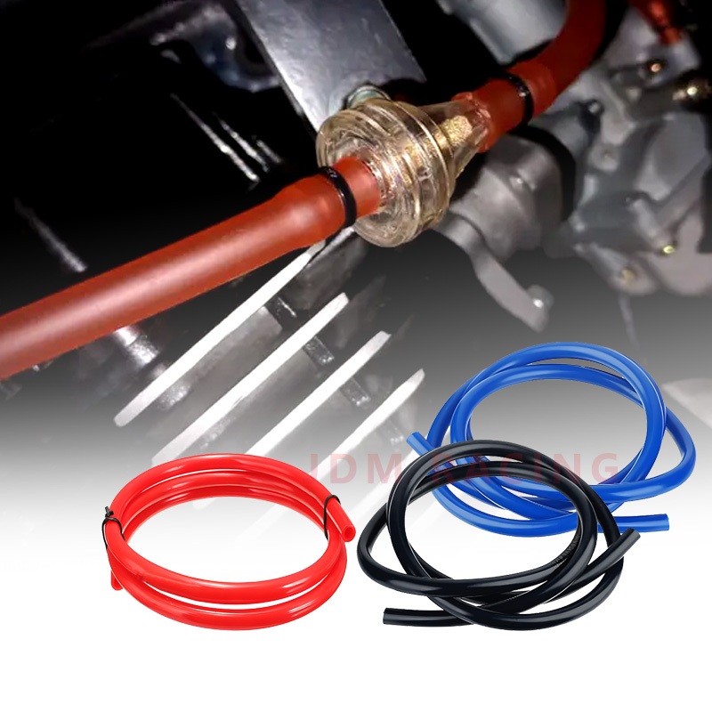 Universal 1M Motorcycle Hose Petrol Fuel Line Hose Gas Oil Pipe Tube ...