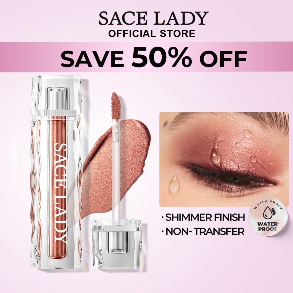 SACE LADY Highpigment Eyeshadow Liquid Eyeshadow Glitter Long-Lasting ...
