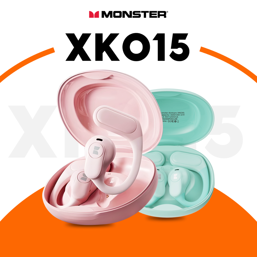 Monster XKO15 Bluetooth Earphone OWS HIFI Sound Quality HD Voice Call ...