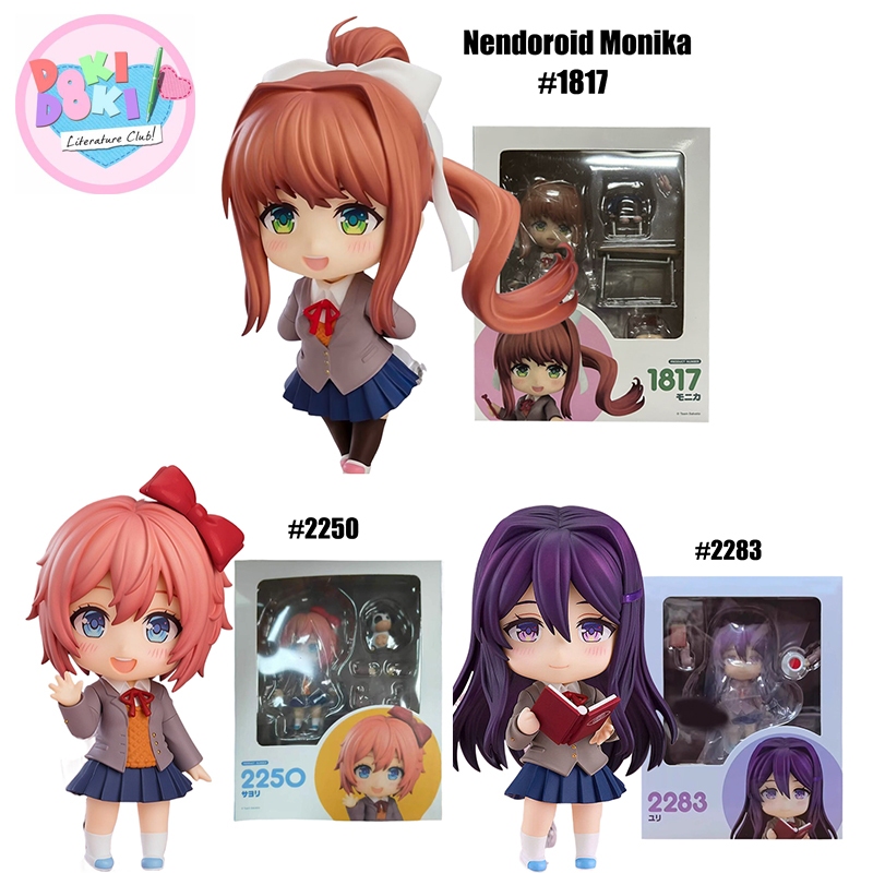 Doki Doki Literature Club Monika Nendoroid Sayori Yuri Action Figure ...