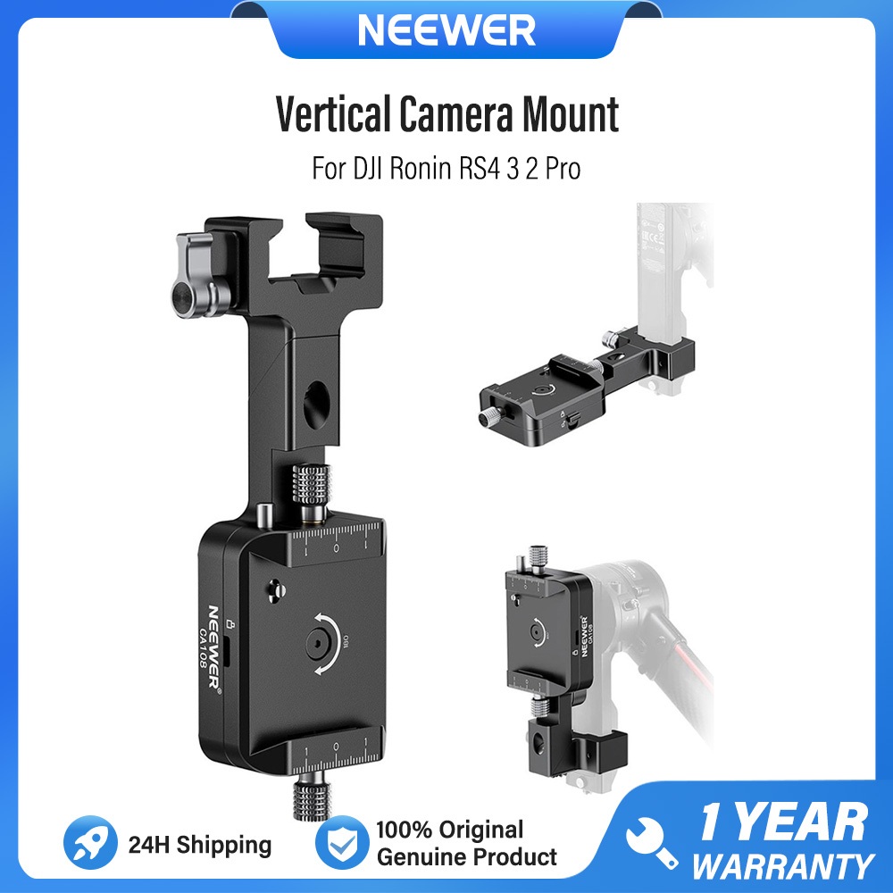 NEEWER Vertical Camera Mount for Ronin RS 4 RS 3 RS3 Pro RS 2 Gimbal ...