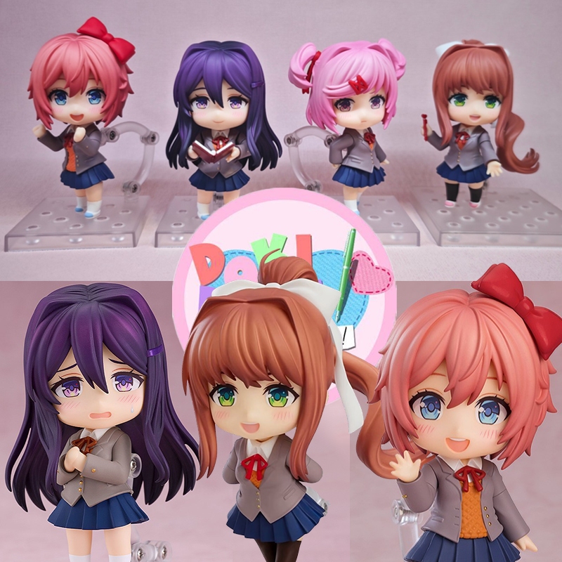 Natsuki Doki Doki Literature Club Nendoroid Monika Yuri Sayori Movable ...