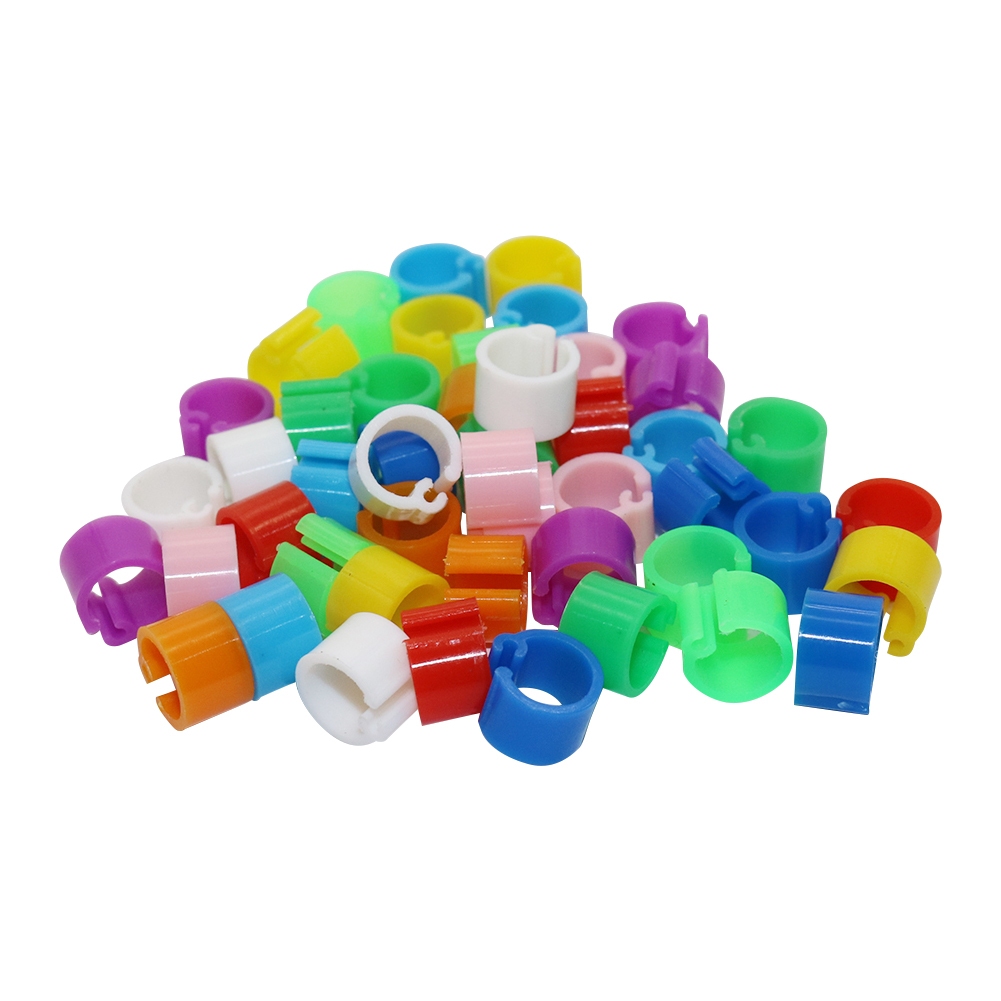 100Pcs/500Pcs Bird Identification Ring Bird Foot Ring Inner diameter ...