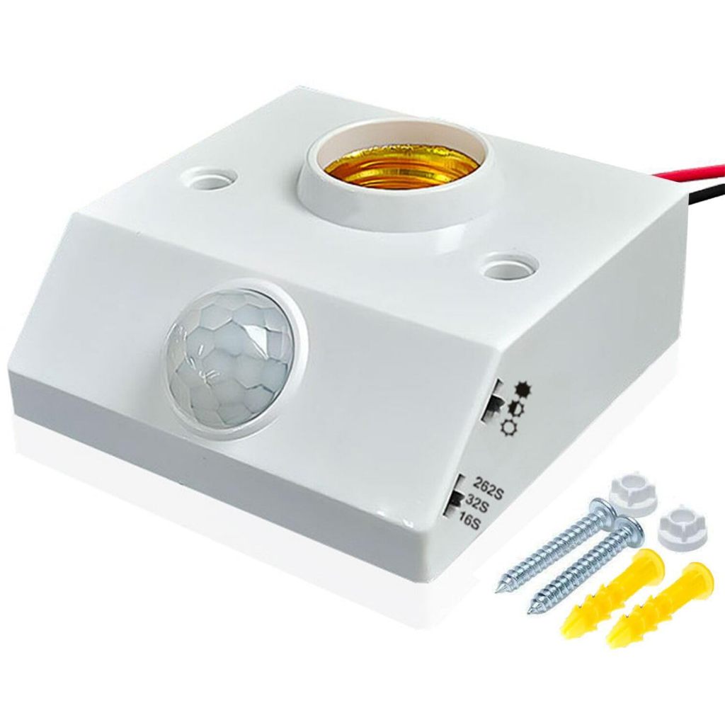 ORIA Human Infrared Induction Conversion Lamp Holder Radar Induction ...