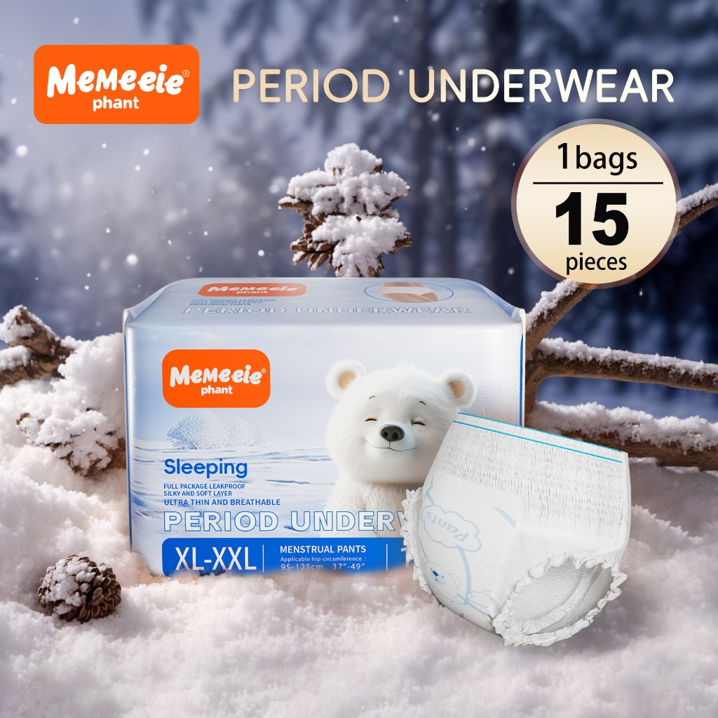 Memeeie Sanitary Napkin Pants Disposable Menstrual Panties Postpartum ...