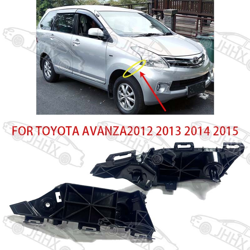 TOYOTA AVANZA 2012 2013 2014 2015 Front Bumper Side Bracket Clip NEW ...