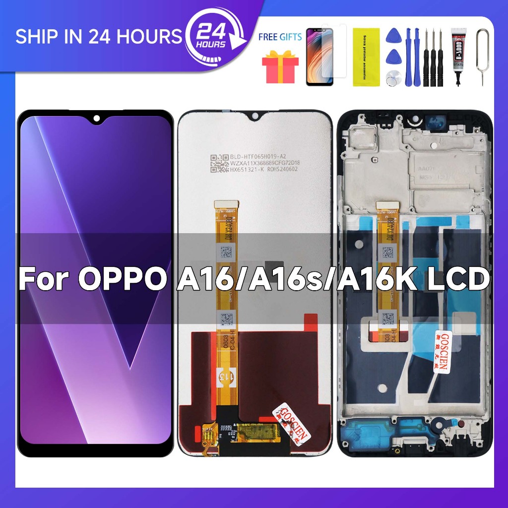 LCD For OPPO A16 A16S A16K CPH2269 LCD OPPO A54s Display Touch Panel ...