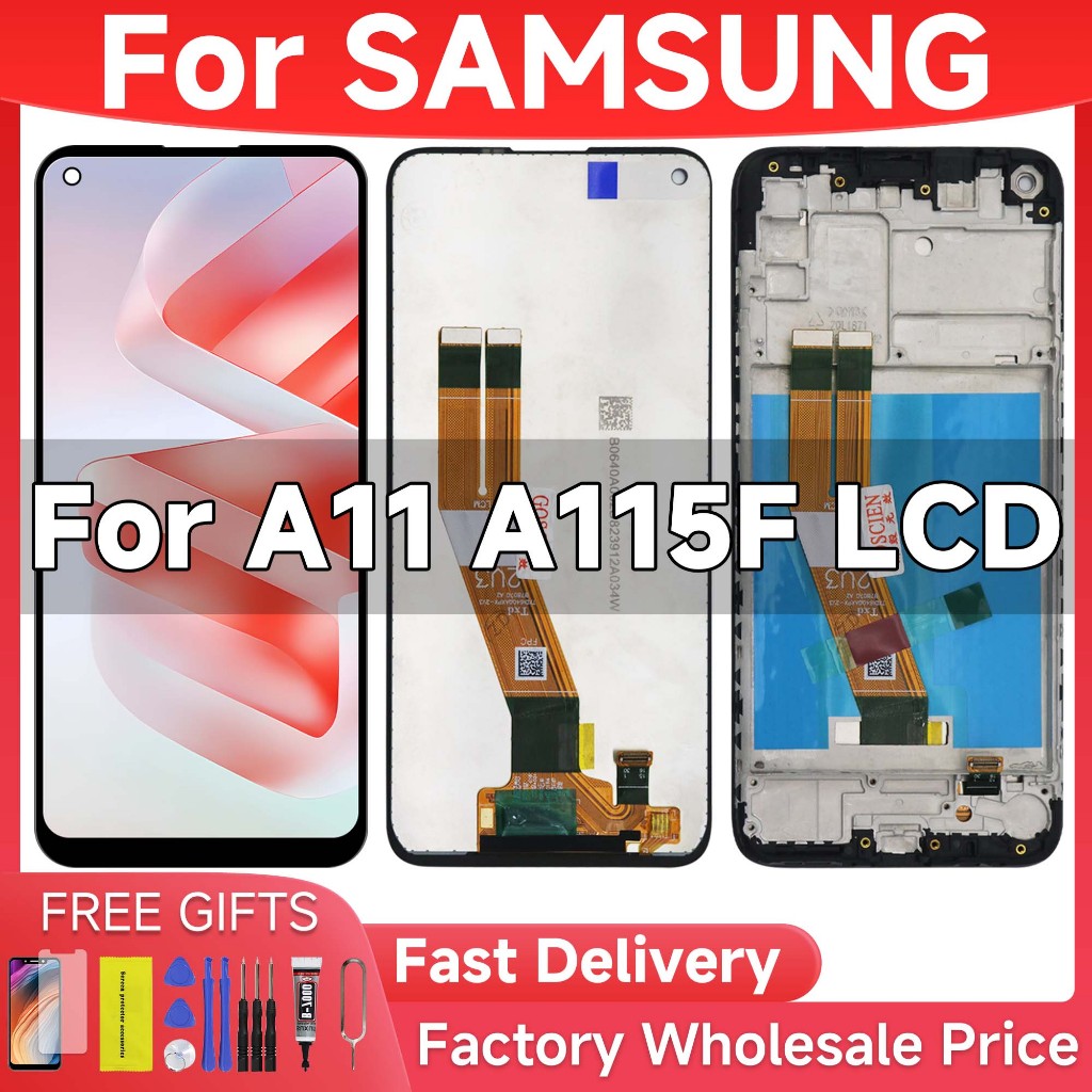 For Samsung Galaxy A11 A115F A115F/DS LCD Display Touch Screen ...