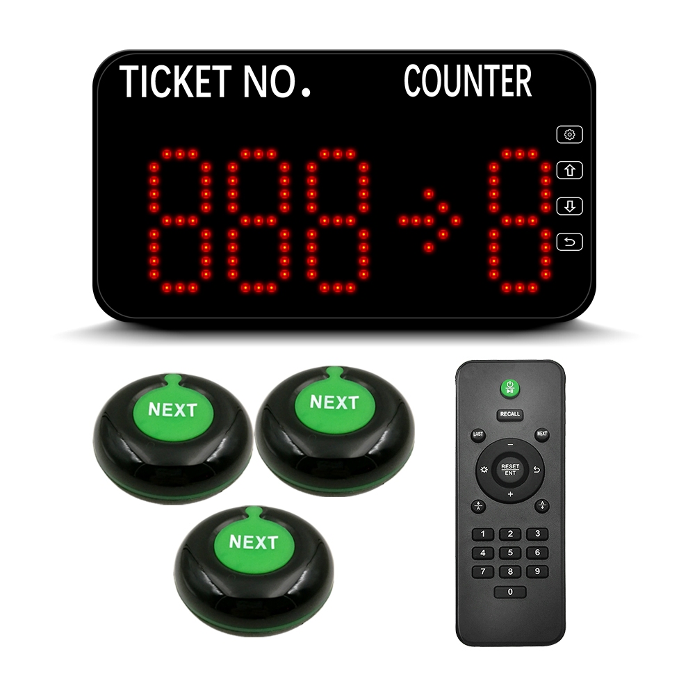 Wireless Number Call System Queue Calling for Restaurant Hospital ...