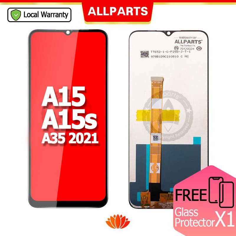 Allparts Display For Oppo A15 A15s A35 2021 Lcd Touch Screen Digitizer ...