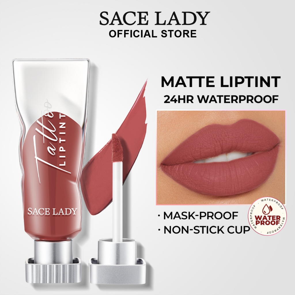 SACE LADY Lip Tint Highly pigmented Matte Liquid Lipstick Waterproof ...