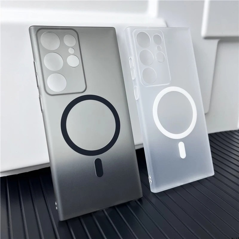 HOCE Matte Translucent Magnetic Case for Samsung Galaxy S25 Ultra S22 S23 S24 Ultra S25 Plus ...