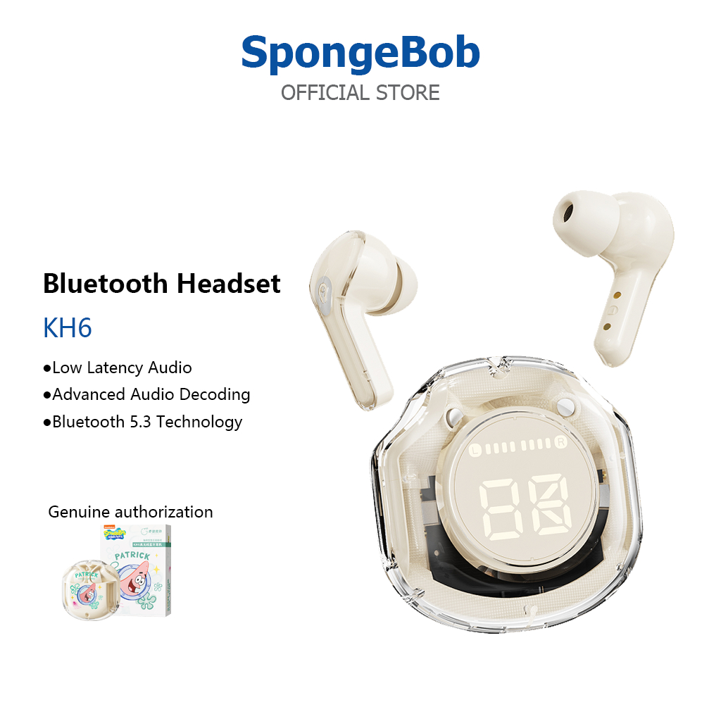 SpongeBob SquarePants KH6 Bluetooth Headset HiFi Sound Quality ...