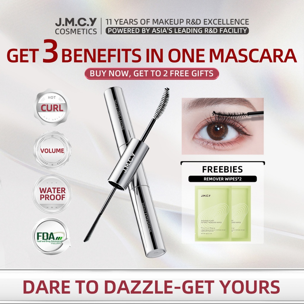 【Ready Stock】JMCY 3-in-1 72H Long Lasting Volumizer Mascara Waterproof ...