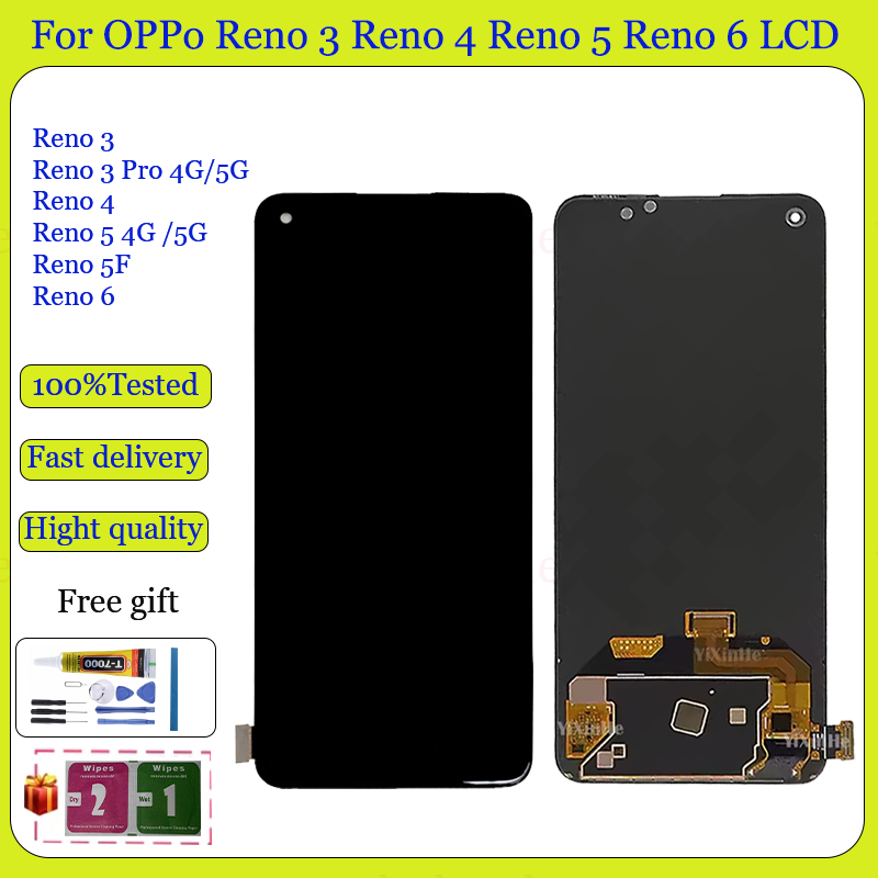 Original For OPPO Reno 2 /Reno 3 /Reno 3 Pro /Reno 4 /Reno 5 4G /5G ...