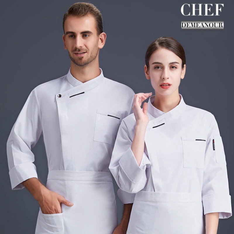 Chef Uniform For Men Long Sleeve Chef Uniform For Women Chef Jacket ...