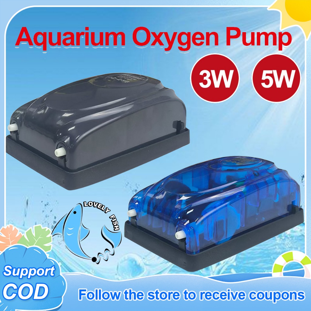 Aquarium Air Pump Oxygen for Aquarium Pond Aerator Aquarium Single ...