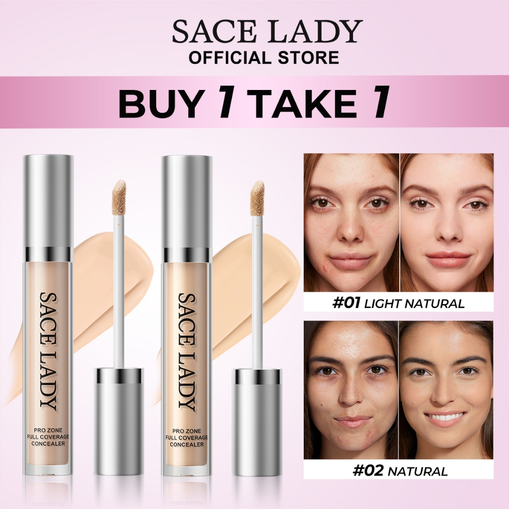 SACE LADY Concealer Full Coverage Matte Smooth Conceal Dark Circles ...