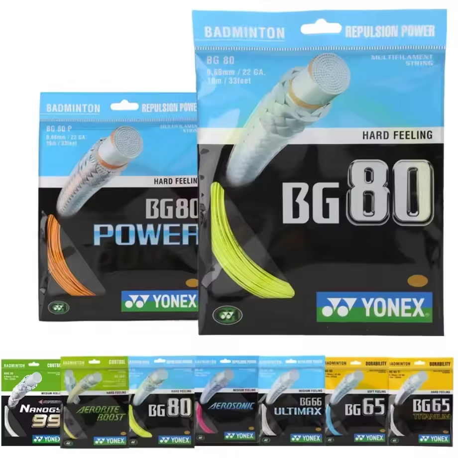 Yonex Badminton String BG66 ULTIMAX/BG98/BG65Titanium/BG80/BG65 ...