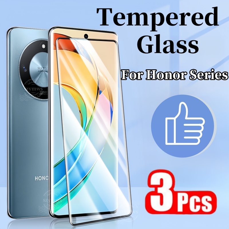 3 Pcs Tempered Glass for Honor X9b X9a X9c X8b X7b Honor 400 200 100 ...