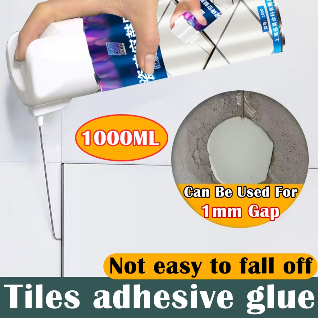 1000ML Tile Adhesive Glue Grade 10 adhesive can be used once for 20 ...
