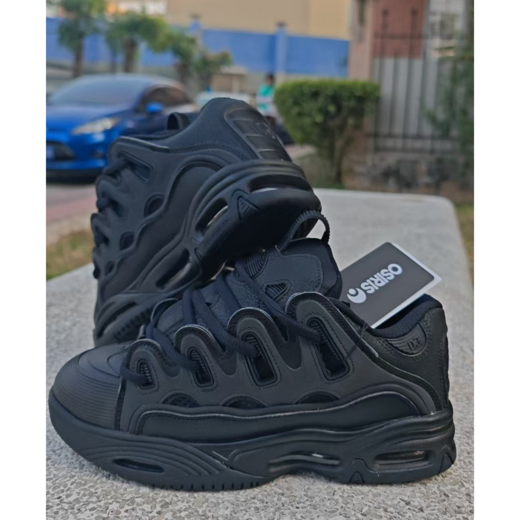 Osiris D3 Black Knight 3M Reflect Hip Hop Couple Full Air Cushion Jumbo ...