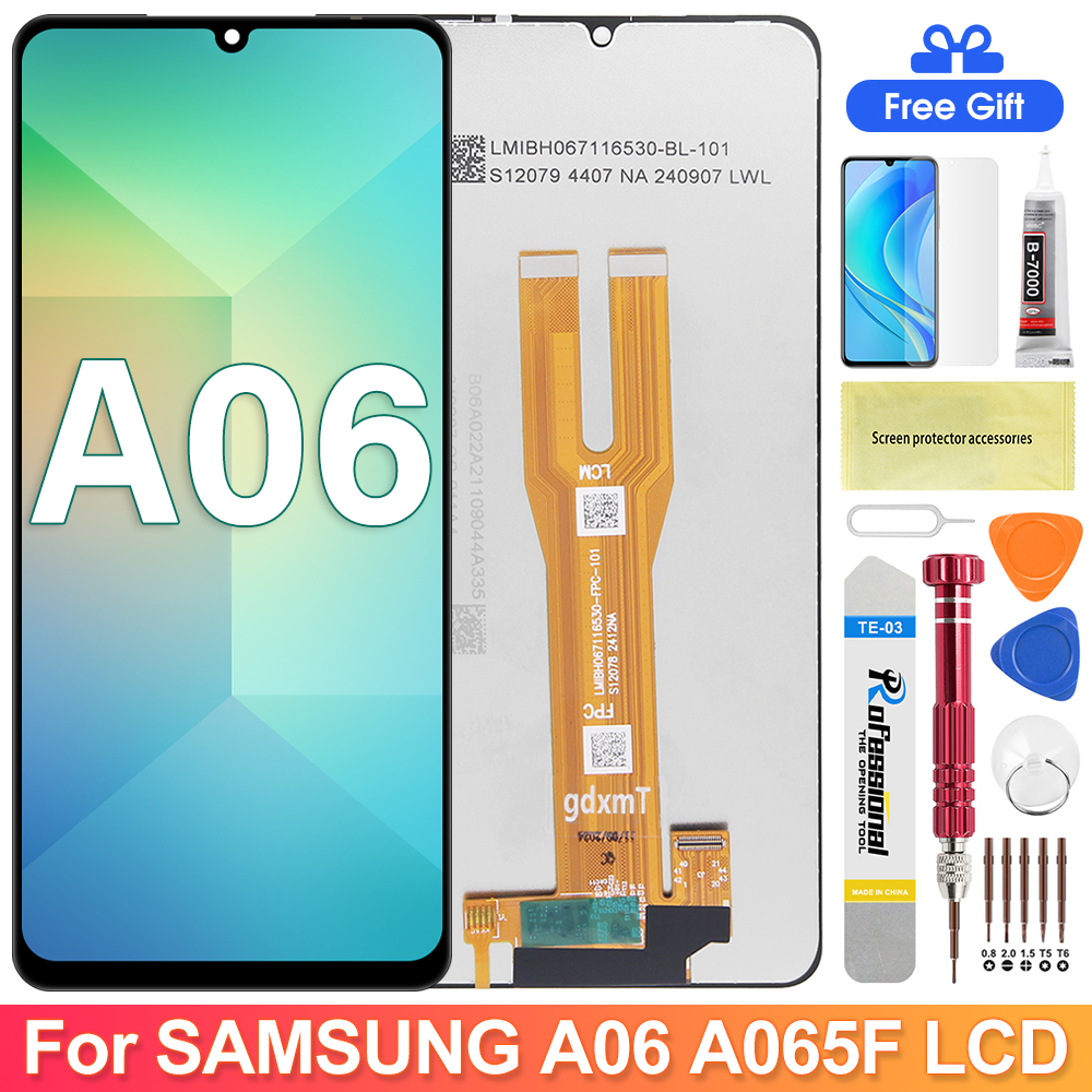 For Samsung Galaxy A06 4G/5G LCD Digitizer SM-A065F A065M A065F/DS SM ...