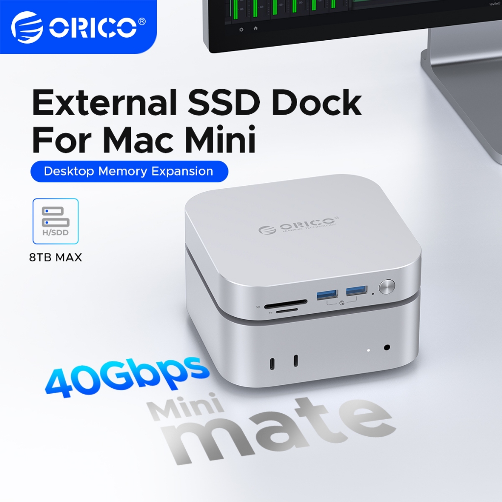ORICO 512GB 1TB External SSD Dock With SD/TF USB 3.2 HUB Docking ...