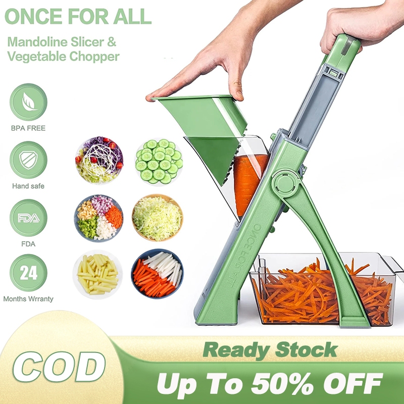 4 in1 Multi-functional Safe Slice Mandoline Vegetable Cutter And Slicer ...