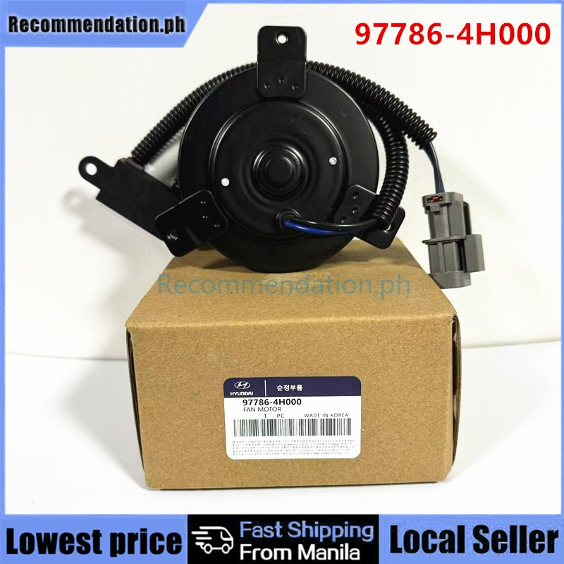 Hyundai Grand Starex Fan Motor Radiator / Condenser 2008-2017 97786 ...
