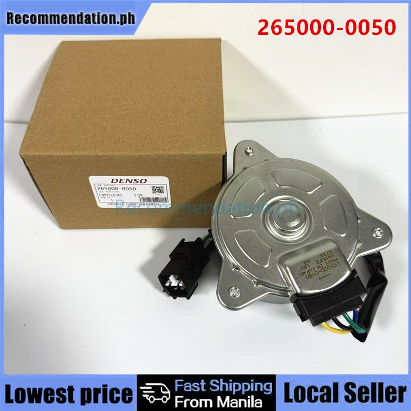 Suzuki Ertiga Fan Motor Radiator / Condenser 265000-0050 NEW MODEL ...