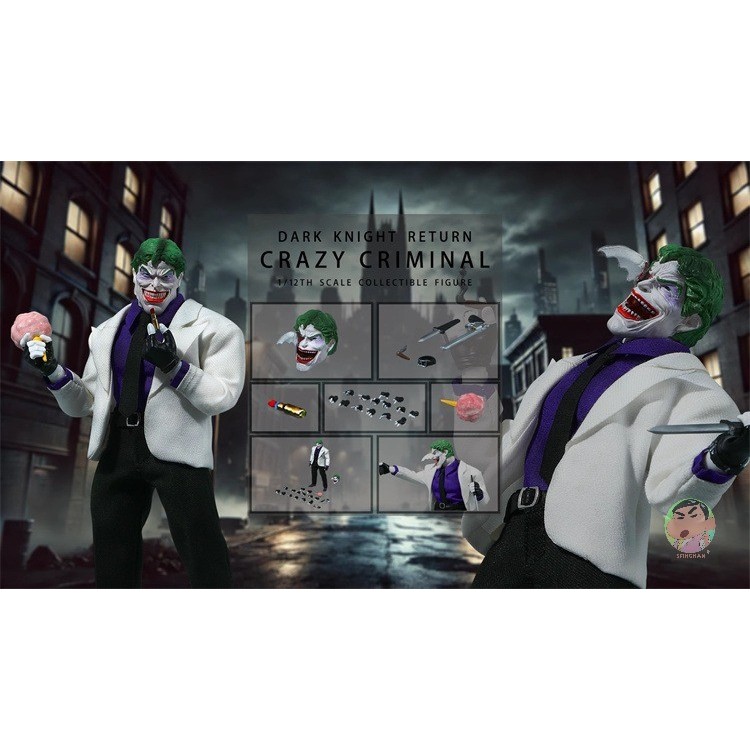 Joy Man Toys 1/12 JM005 Crazy Criminal Action Figure | Shopee Philippines